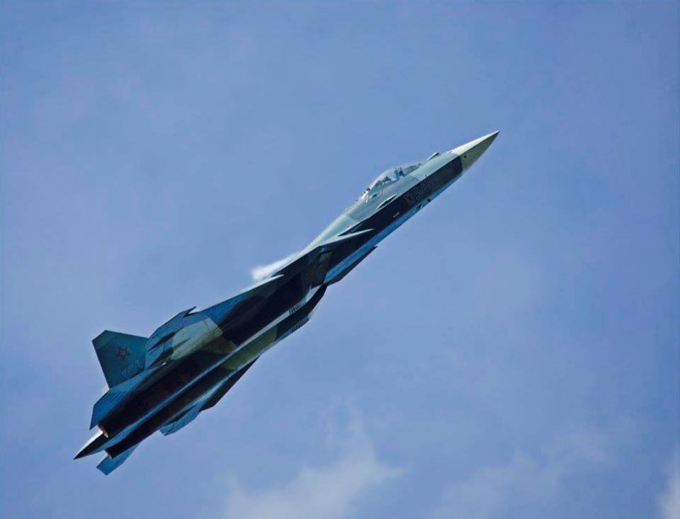 Russia's Su-57 Next Generation Fighter Successfully Flight Tests New Engine