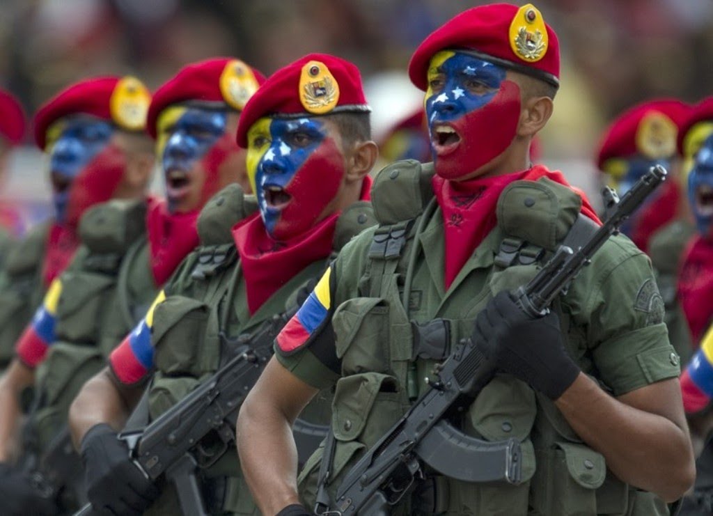 Venezuelan Military Clashes with Colombian Militants on the Border ...