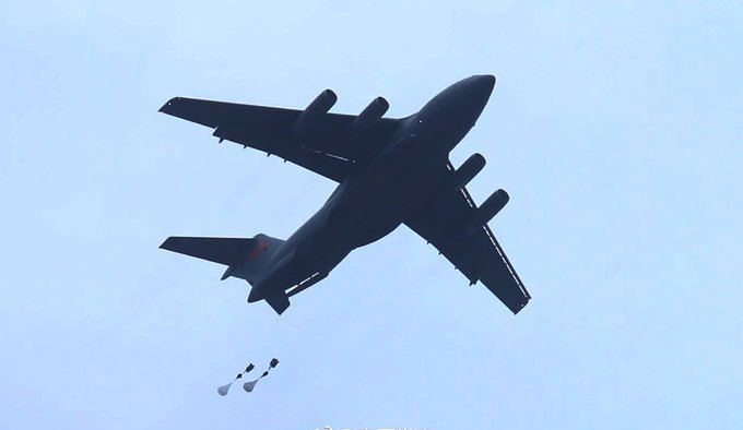 China’s Massive Y-20 Jet Conducts First Airborne Operation; World’s ...