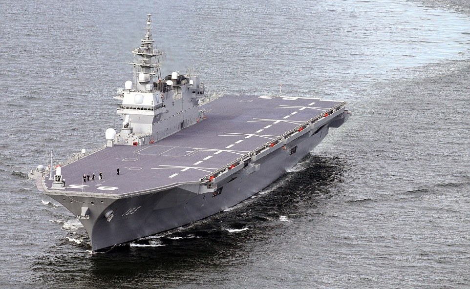 Japanese Navy Deploys Newest Carrier to the South China Sea; Extensive ...