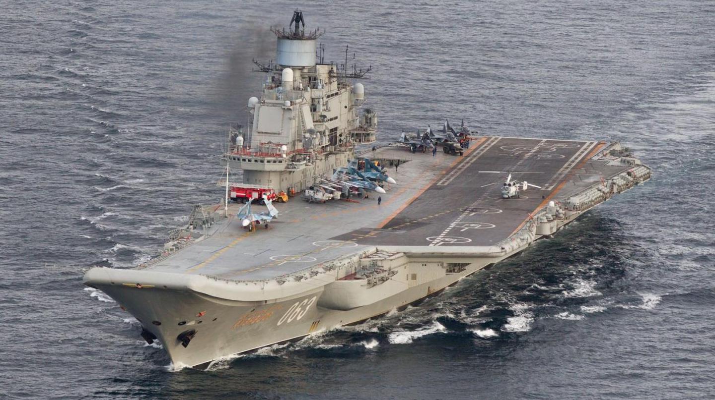 MIG-29KR Fighters Incoming; Russian Carrier Admiral Kuznetsov to ...