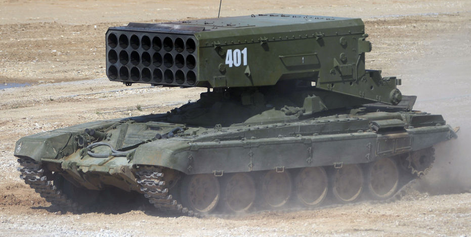 Game Changer for Yemen? Saudi Military Receives Lethal Russian TOS-1A ...