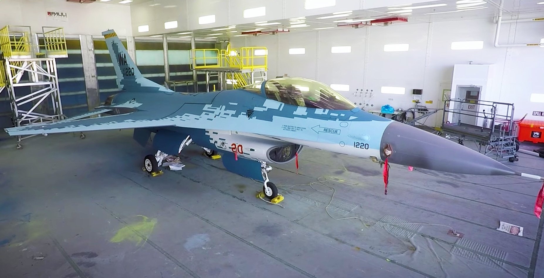 U.S. Aggressor Jets Adopt Su-57 Paint Scheme to Mimic New Russian ...