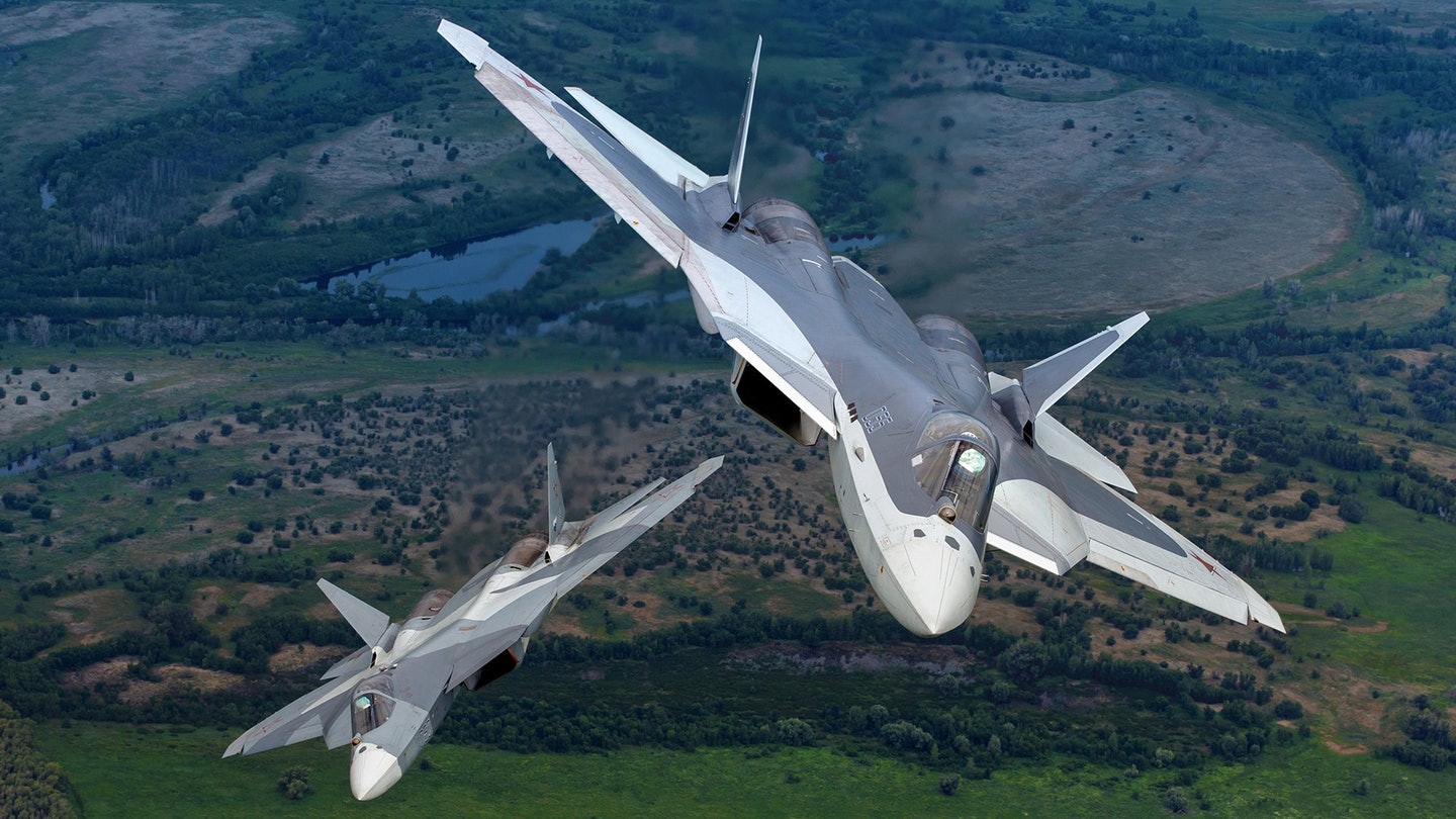 Russia’s Next Generation Fighter Enters Serial Production - Su-57 Set ...