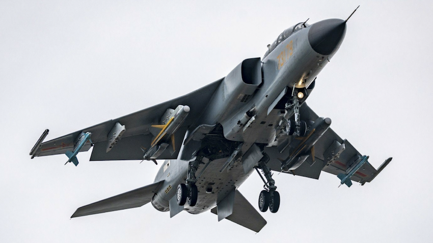 China’s New JH-7AII Strike Fighter Appears in Russia