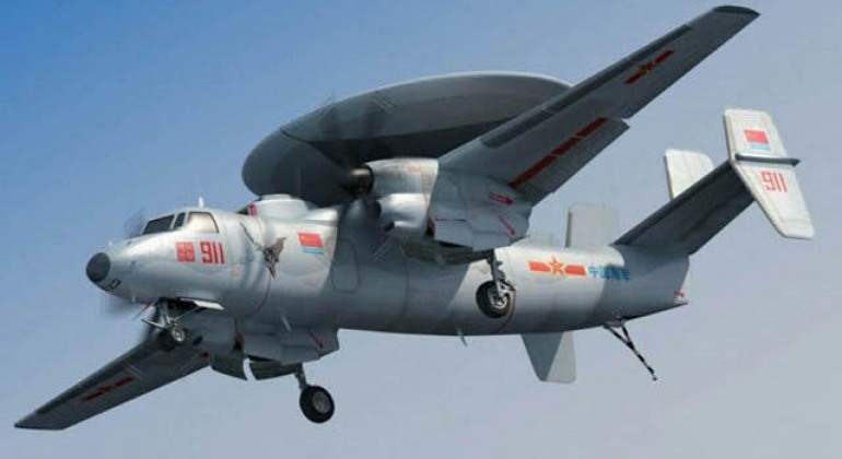 China’s KJ-600 Breaks American Monopoly: Carrier Based AWACS Aircraft ...