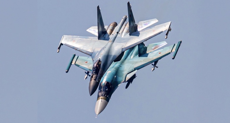 Russia Launches First Ever Ballistic Missile Attack From Su-34 Strike Fighter: Kinzhal Provides ...