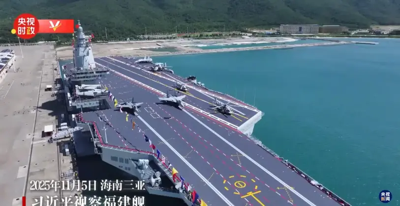 China’s Navy Brings First Supercarrier Into Active Service: Fujian’s ...