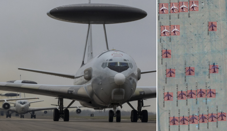 Chinese Satellite Images Show Major Buildup of U.S. E-3 ‘Flying Radar ...