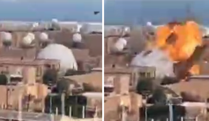 Iranian Ballistic Missile Precision Strikes Destroy Missile Defence ...