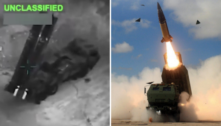Footage Shows U.S. Army ATACMS Ballistic Missile Strikes Taking Out ...