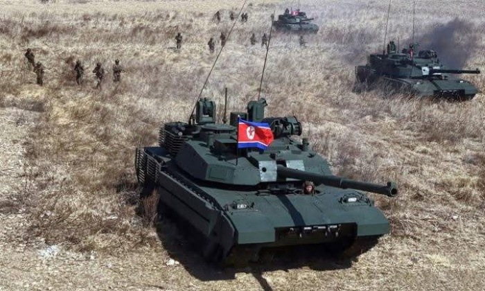 North Korea’s Next Generation Tank Makes Debut in Elite Capital Defence ...
