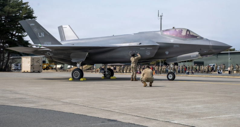 U.S. Air Force Begins Permanent Deployment of 48 F-35A Fighters in ...